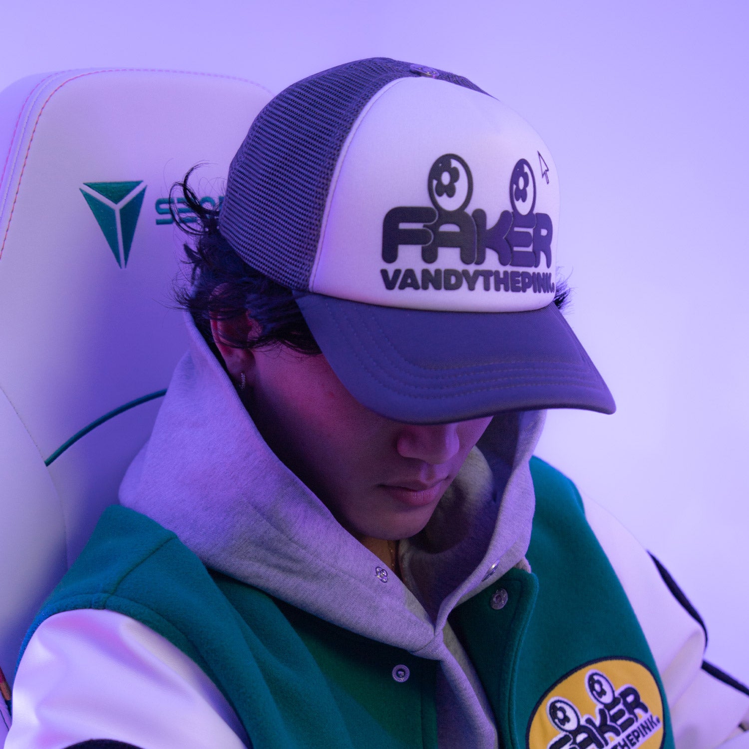 [FAKER X VANDYTHEPINK] Trucker Hat - Black – T1 Shop