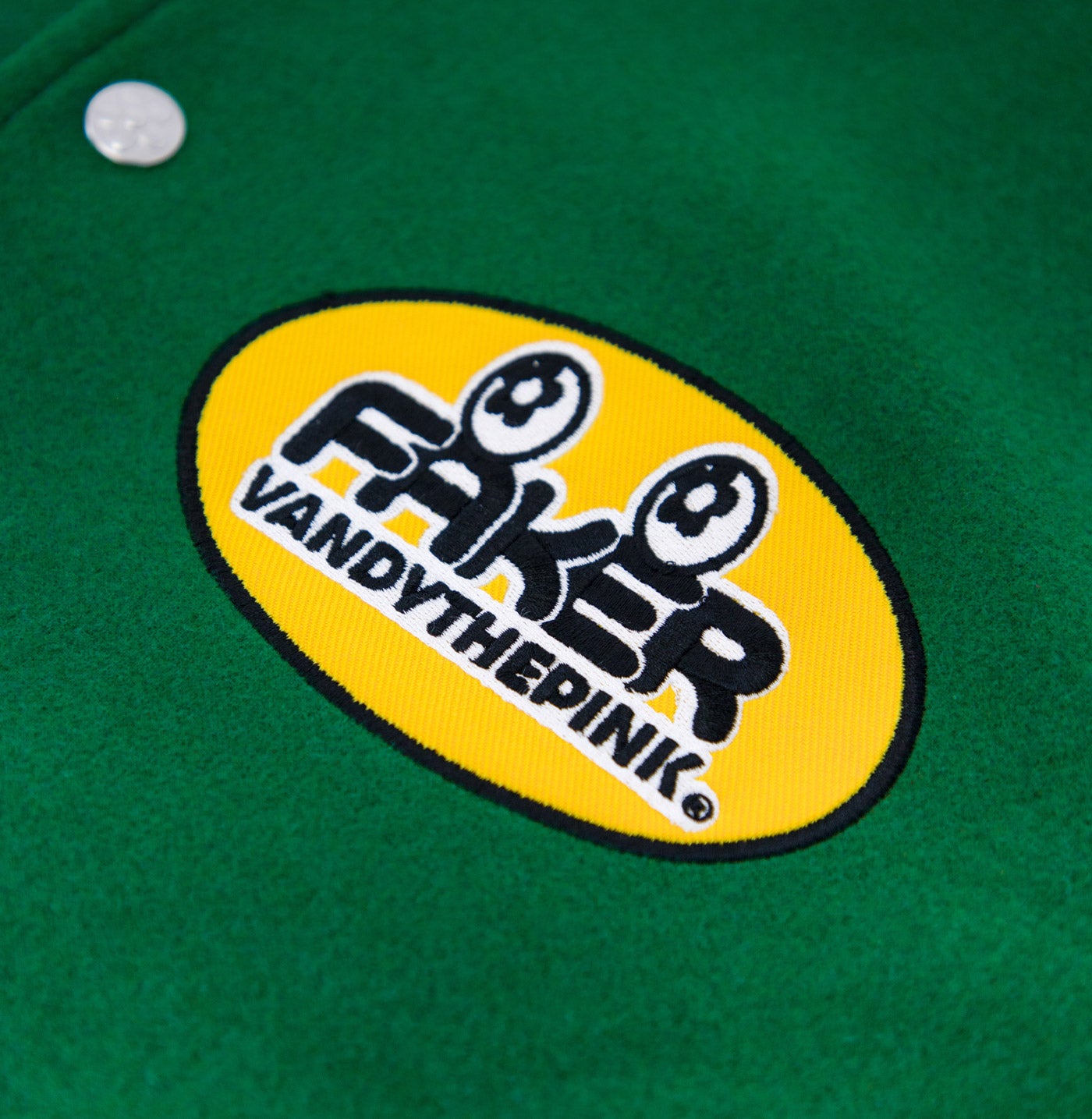 [FAKER X VANDYTHEPINK] Varsity Jacket - Green – T1 Shop