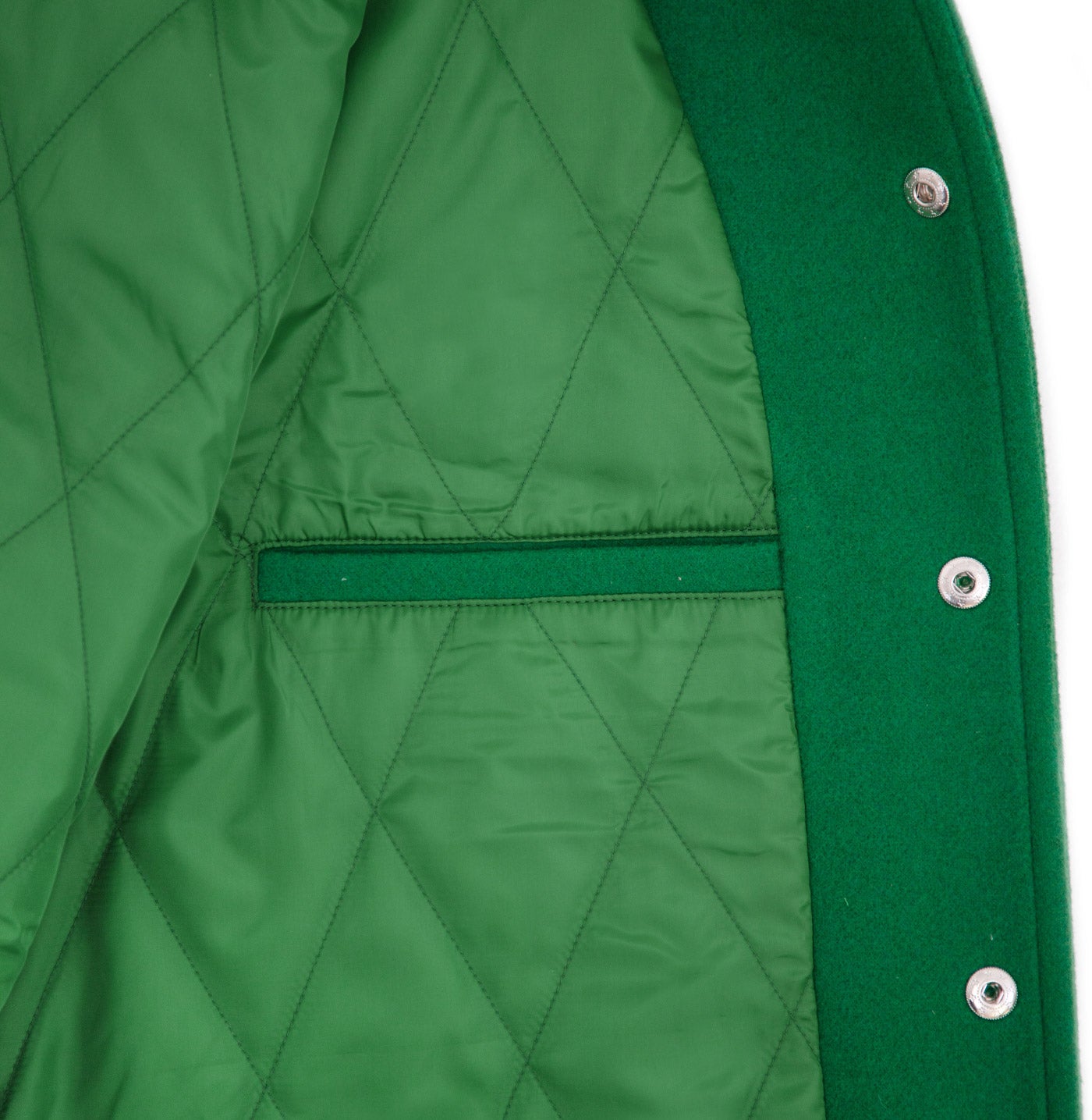 [FAKER X VANDYTHEPINK] Varsity Jacket - Green – T1 Shop