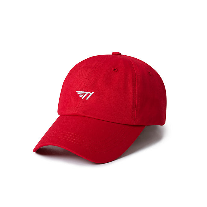 T1 Logo Ball Cap - Red – T1 Shop