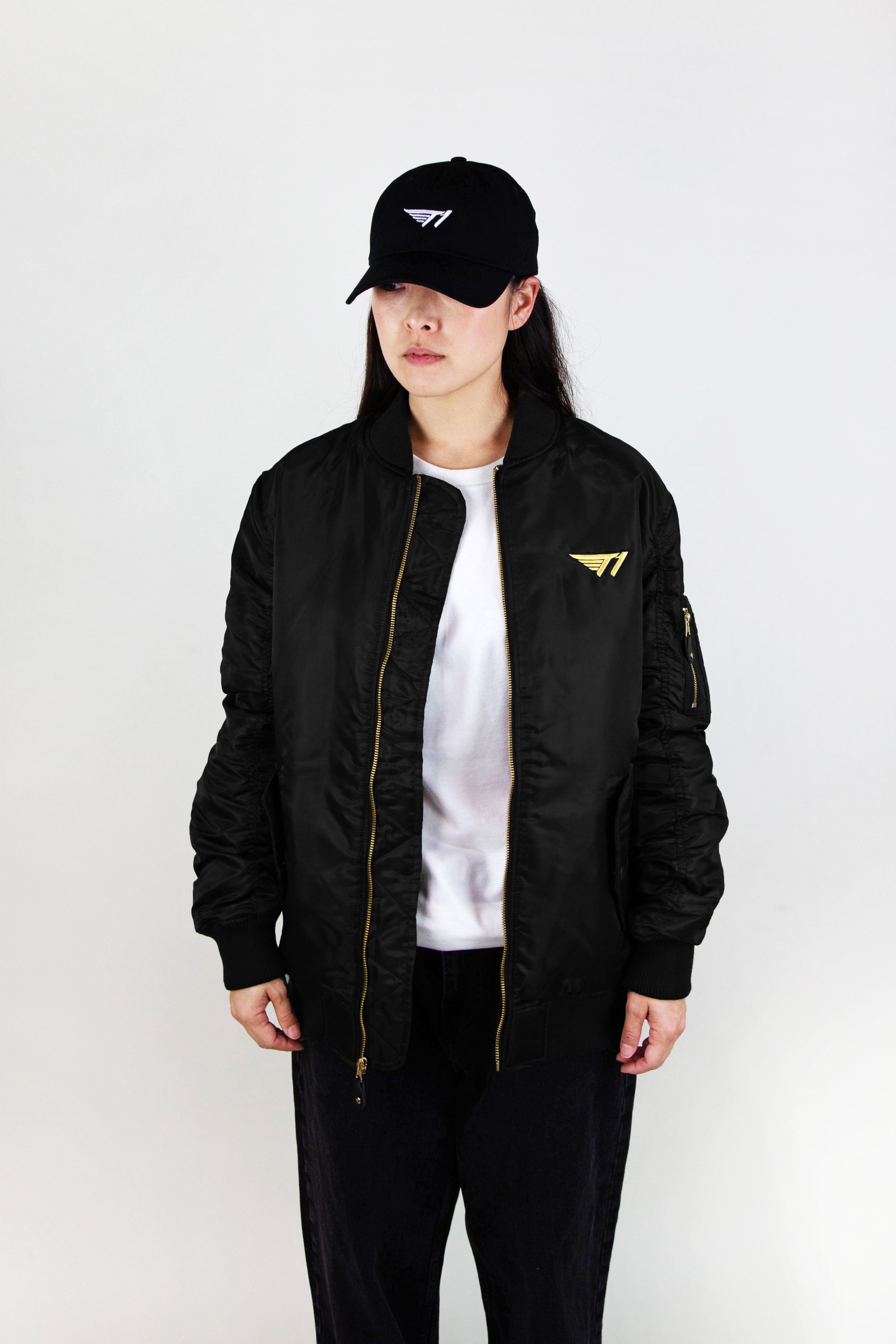 T1 Bomber Jacket_Black – T1 Shop
